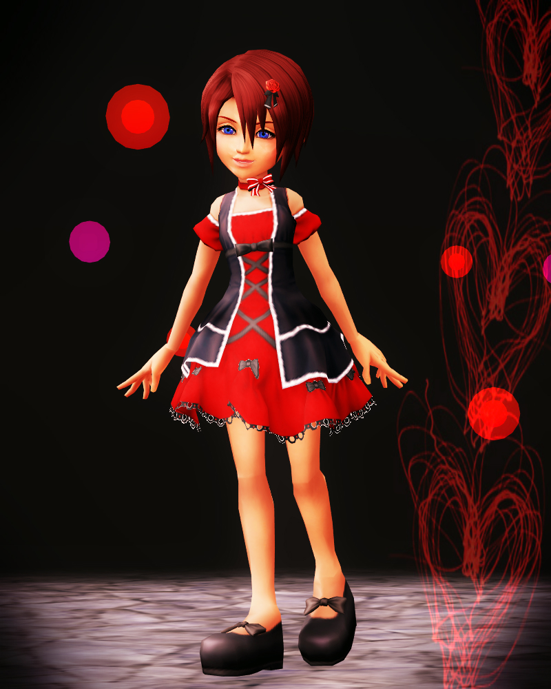 KH1 Kairi (dress) DL by Reseliee on DeviantArt