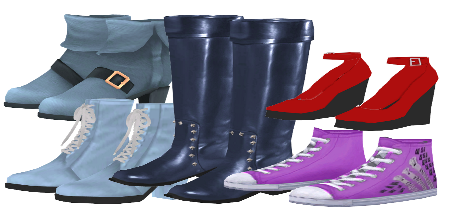 Shoe Pack DOWNLOAD by Reseliee on DeviantArt