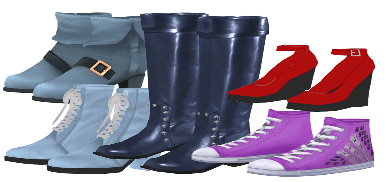 Shoe Pack DOWNLOAD by Reseliee on DeviantArt