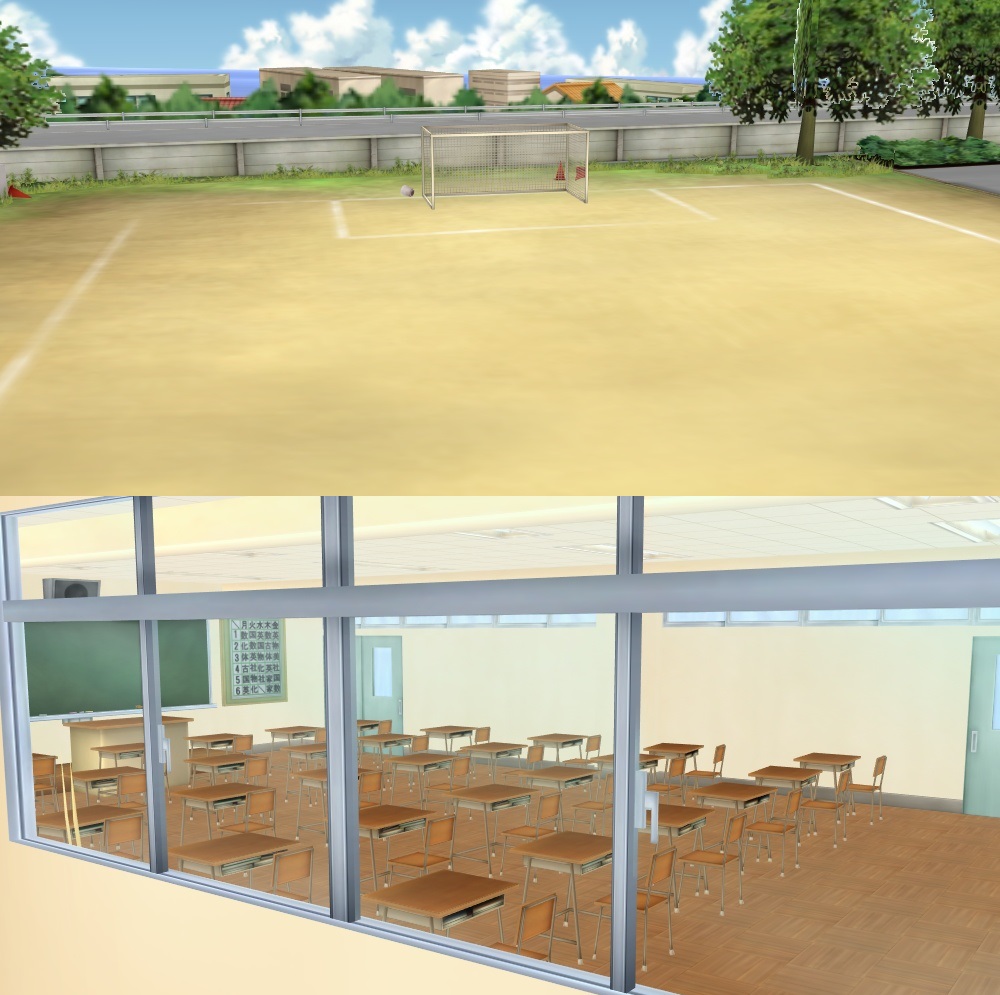 Sports field + Classroom DOWNLOAD by Reseliee on DeviantArt