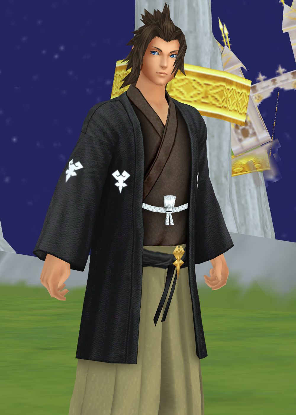 He already looked like a samurai so... (DL) by Reseliee on DeviantArt