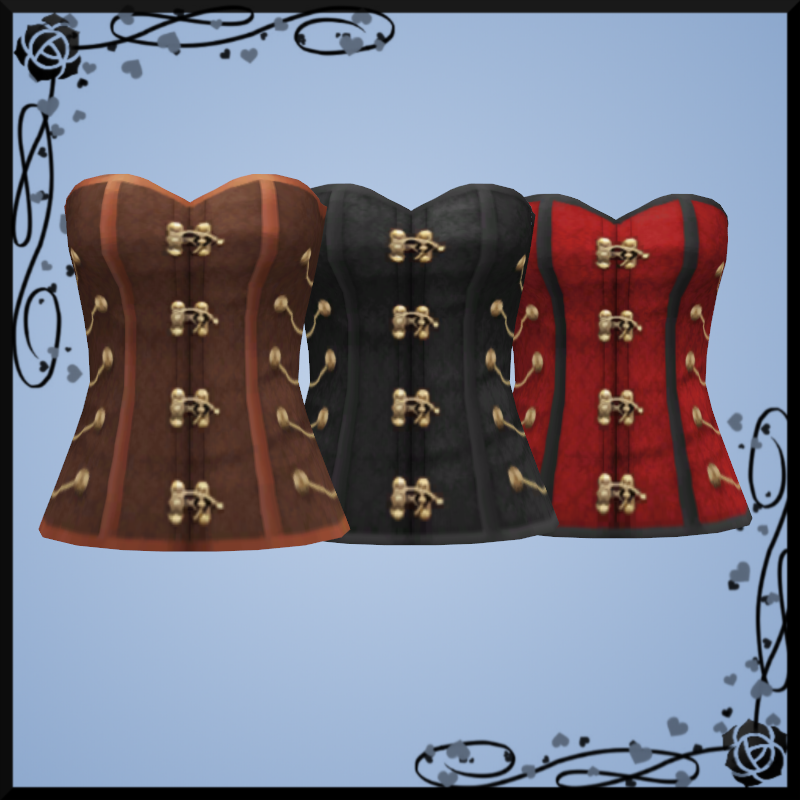 Steampunk Corset DOWNLOAD by Reseliee on DeviantArt