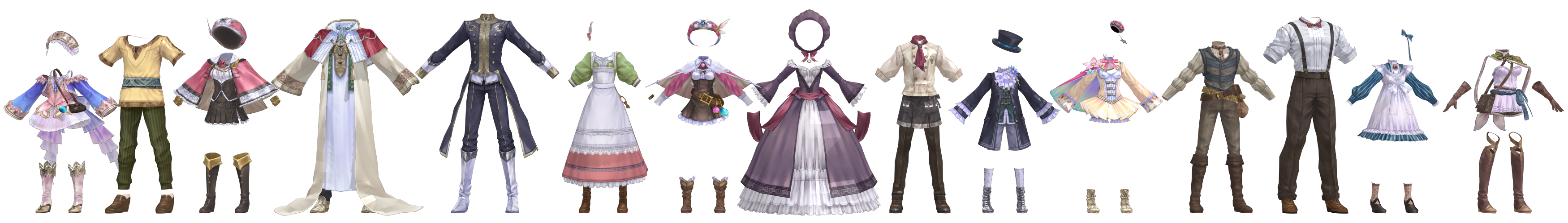 Atelier Clothes Pack 2 DOWNLOAD by Reseliee on DeviantArt