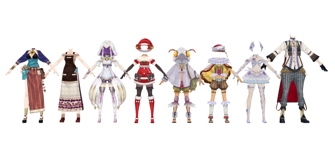 Atelier Clothes Pack 4 DOWNLOAD by Reseliee on DeviantArt