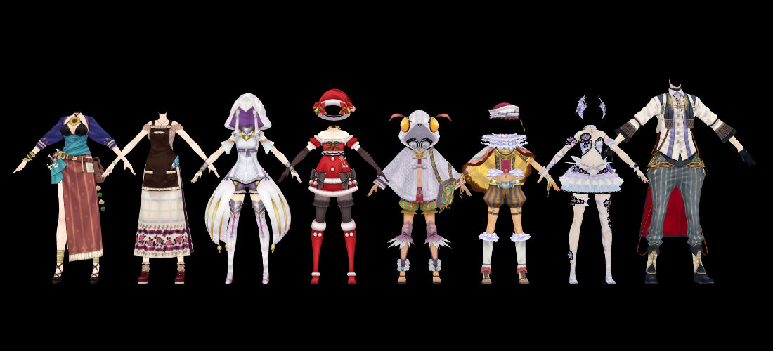 Atelier Clothes Pack 4 DOWNLOAD by Reseliee on DeviantArt