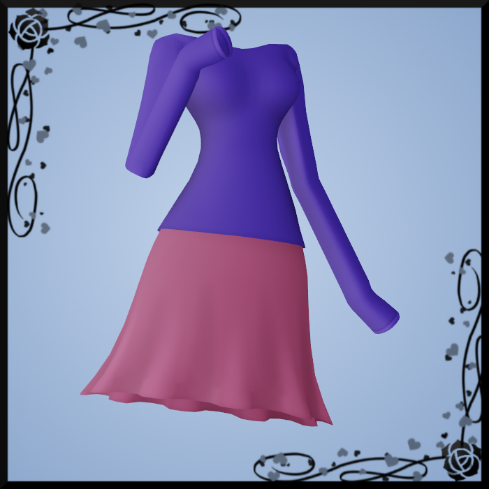Simple Skirt Outfit DOWNLOAD by Reseliee on DeviantArt