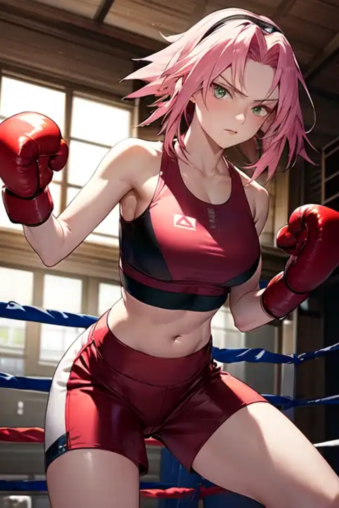 Sakura haruno boxing ai by mayank829 on DeviantArt