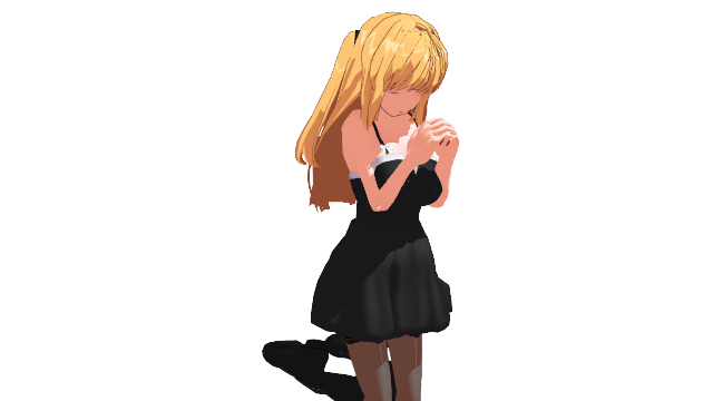 Misa-Misa from Death Note MMD DL by AlbertoMoskito on DeviantArt
