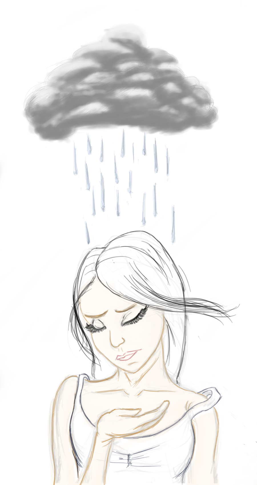 Sadness colored outline Pt IV by Mattinthehatcreation on DeviantArt