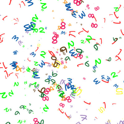 Number Brushes by iEclipseX on DeviantArt