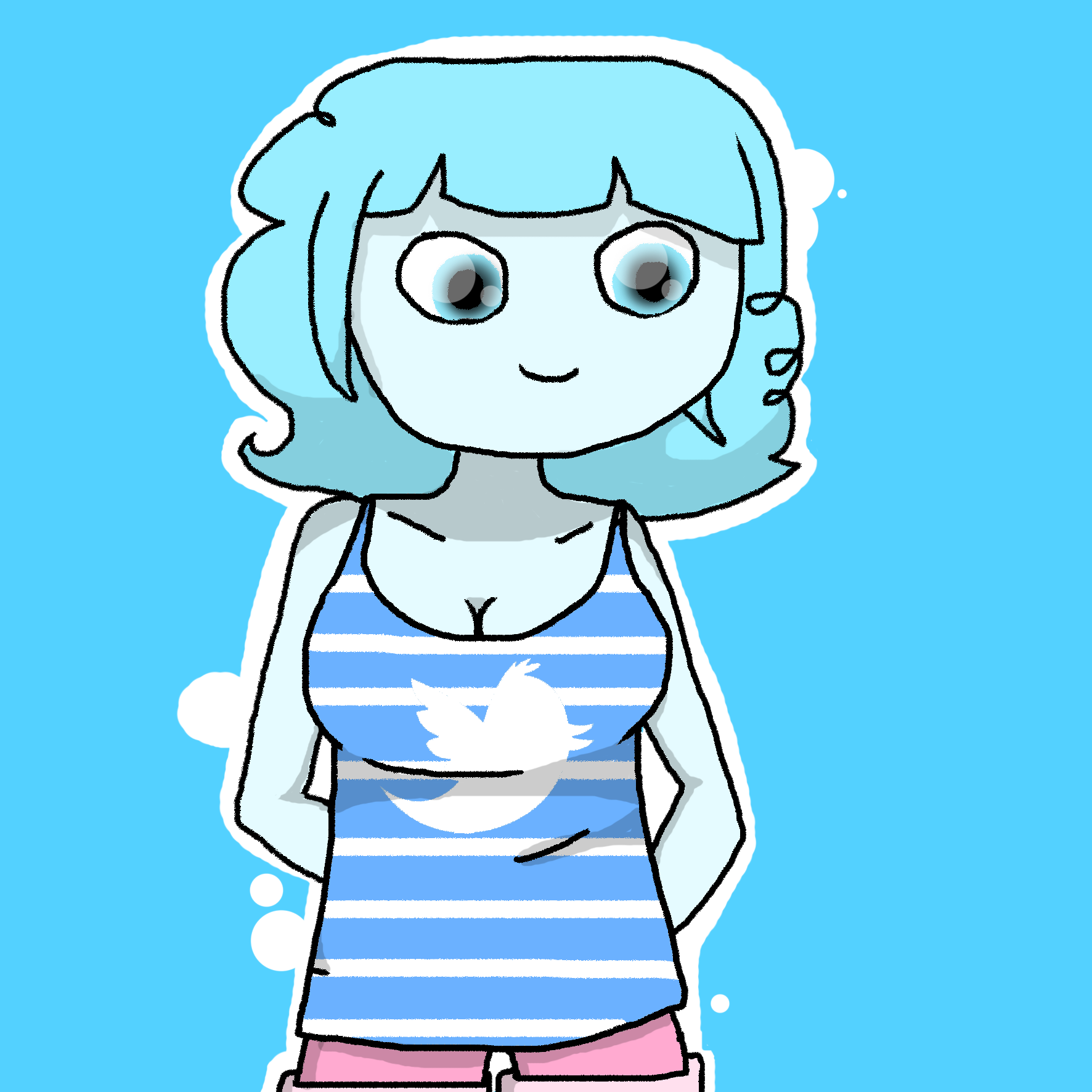 Twitter Girl By Clari999 On Deviantart