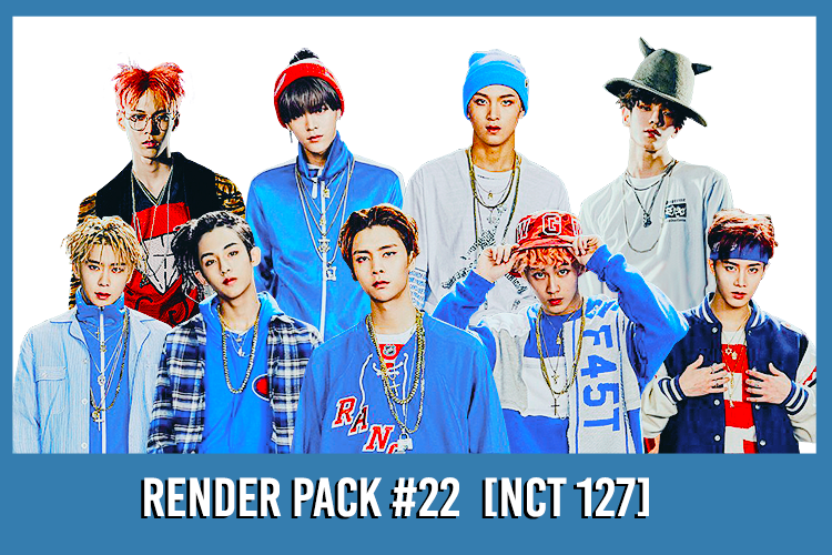 NCT 127 [Render Pack #22] by xForeverwitchy on DeviantArt