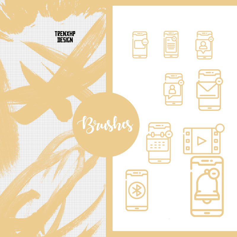 Brushes - Icons De Celular by Trenxhp on DeviantArt
