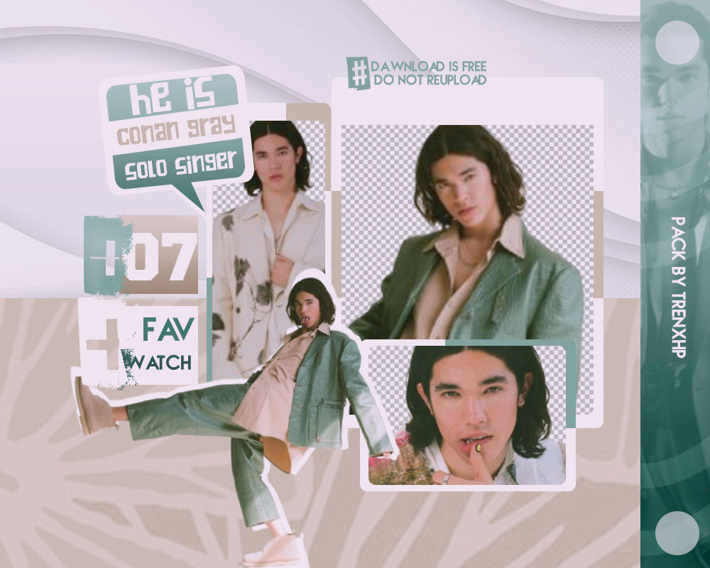 PACK PNG | #175# CONAN GRAY - 2020 WONDERLAND MAG by Trenxhp on DeviantArt