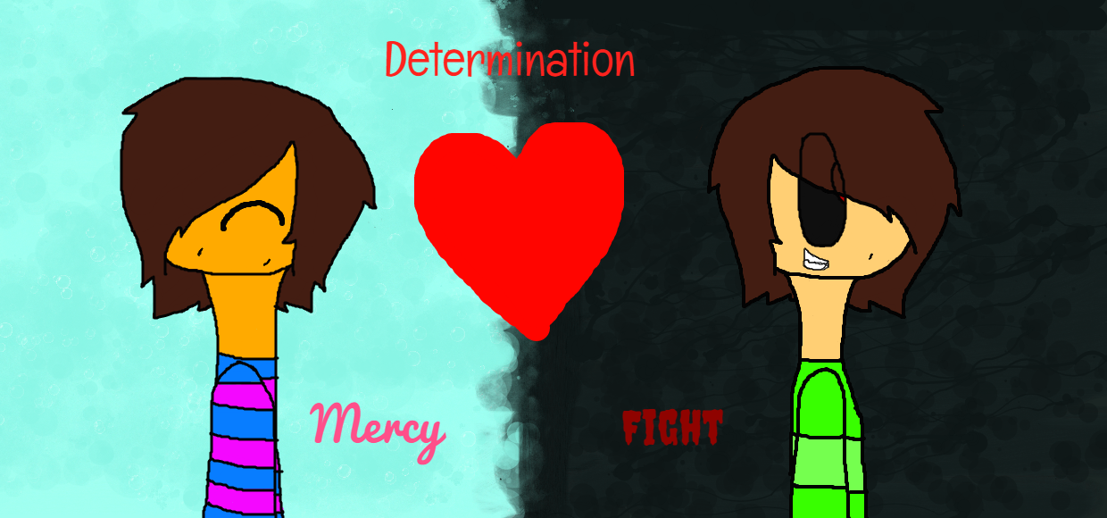 Mercy or Fight {UnderTale} by SevenCrystalStars on DeviantArt