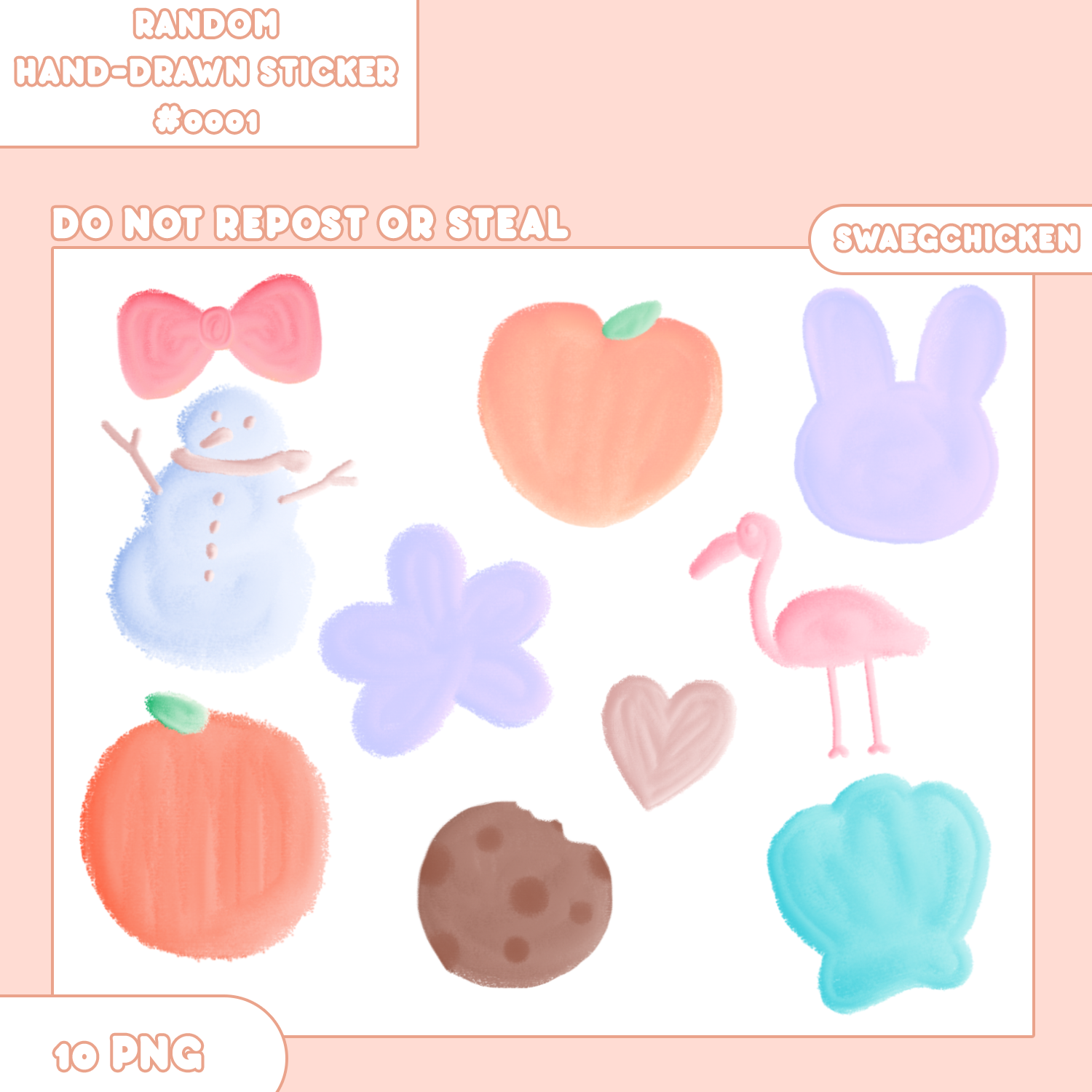 Hand-Drawn Sticker - #0001 by swaegchicken by swaegchicken on DeviantArt