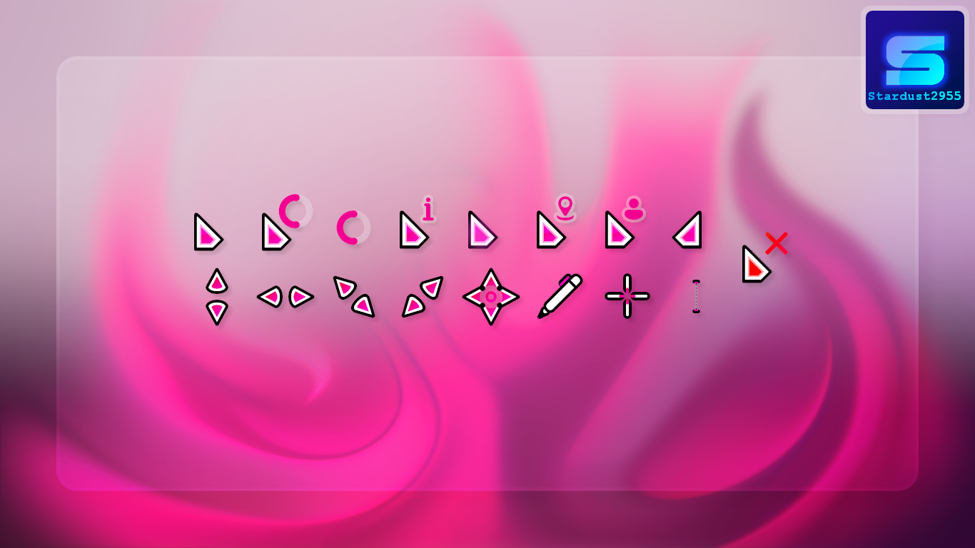Diamond Glass v2 Cursors - Free by Stardust2955 on DeviantArt