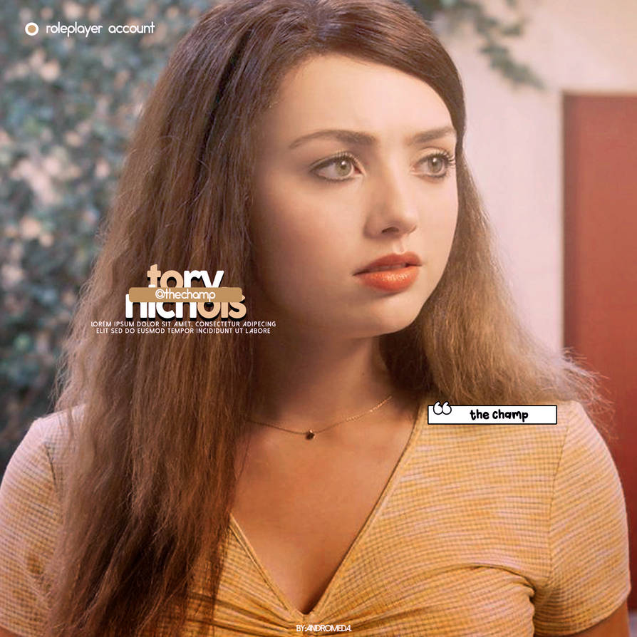 Template Profile Tory Nichols By Queencobrax On Deviantart
