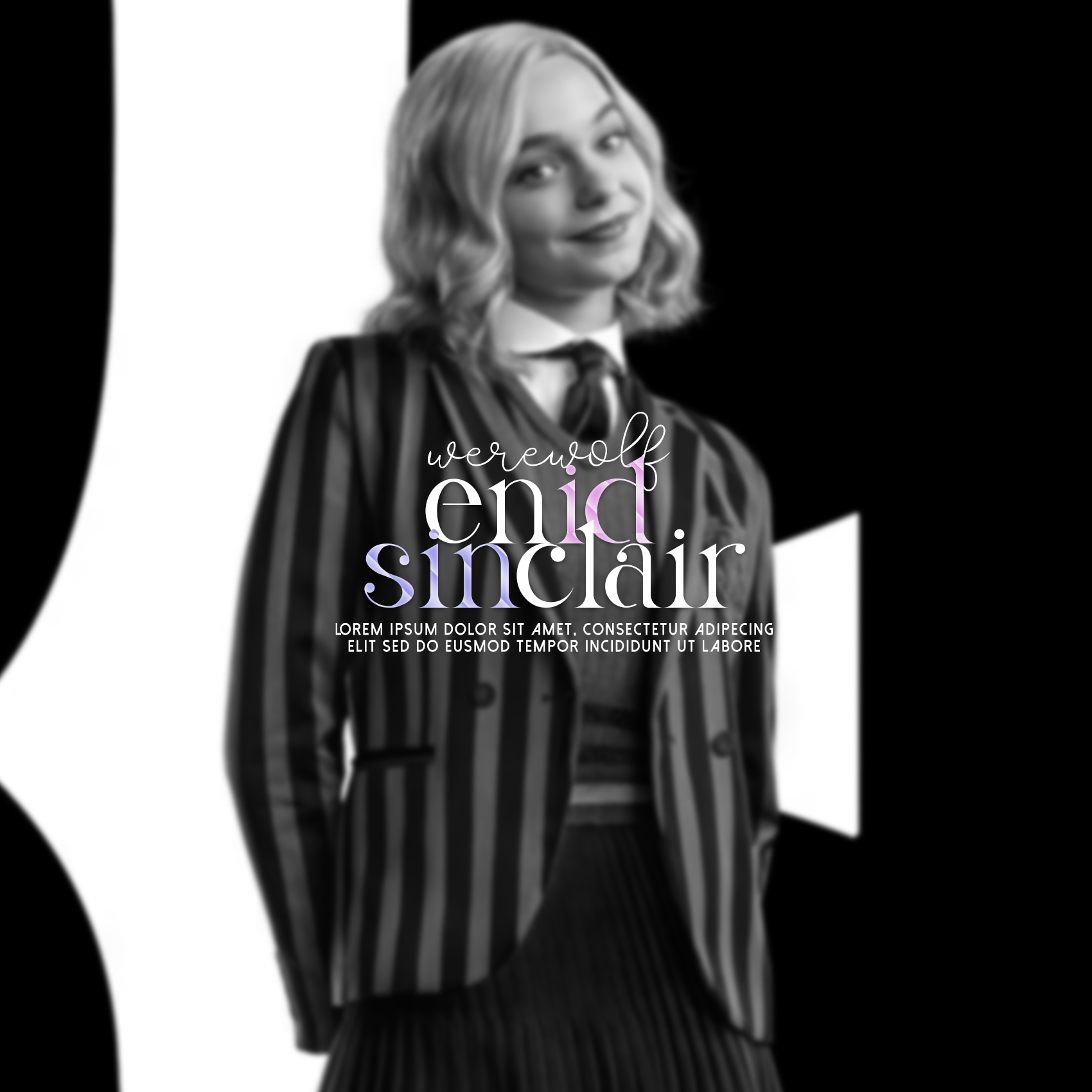 01 - Wednesday - Enid Sinclair Firma PSD by queencobrax on DeviantArt