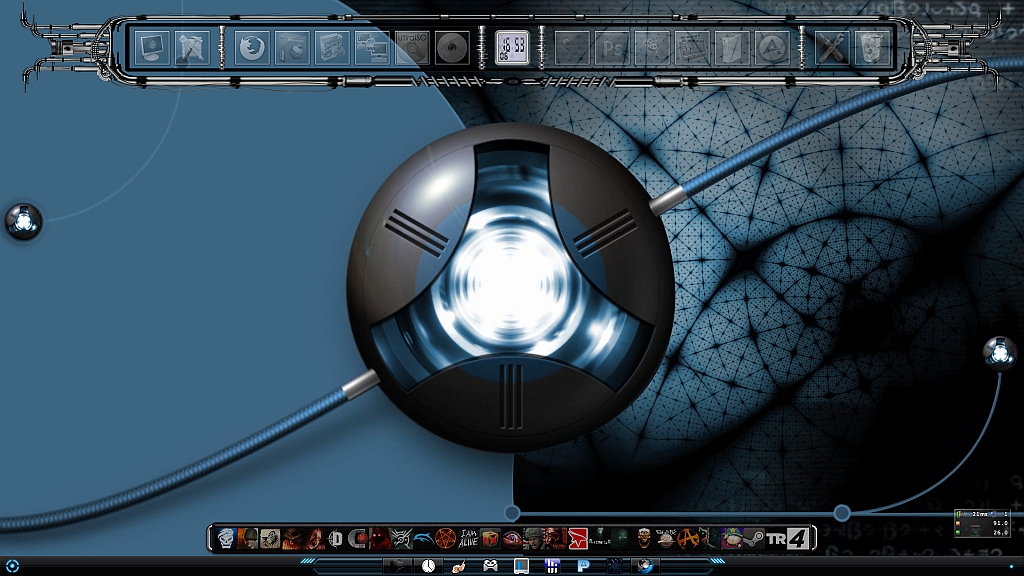RocketDock - ObjectDock on Custom-Area - DeviantArt