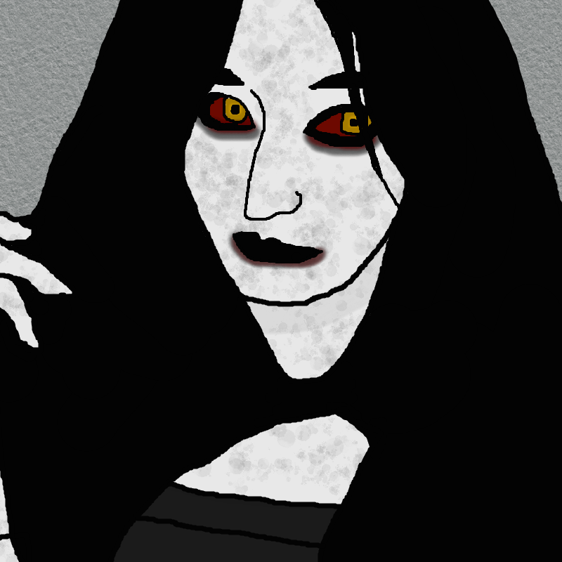 Red-Eye Lady by HaiiAutumnBear on DeviantArt