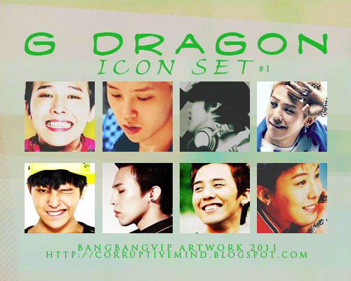 G Dragon Icon Set by bangbangVIP on DeviantArt