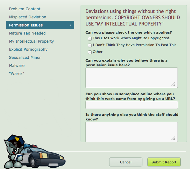 Reporting devations by BWPhotographry on DeviantArt