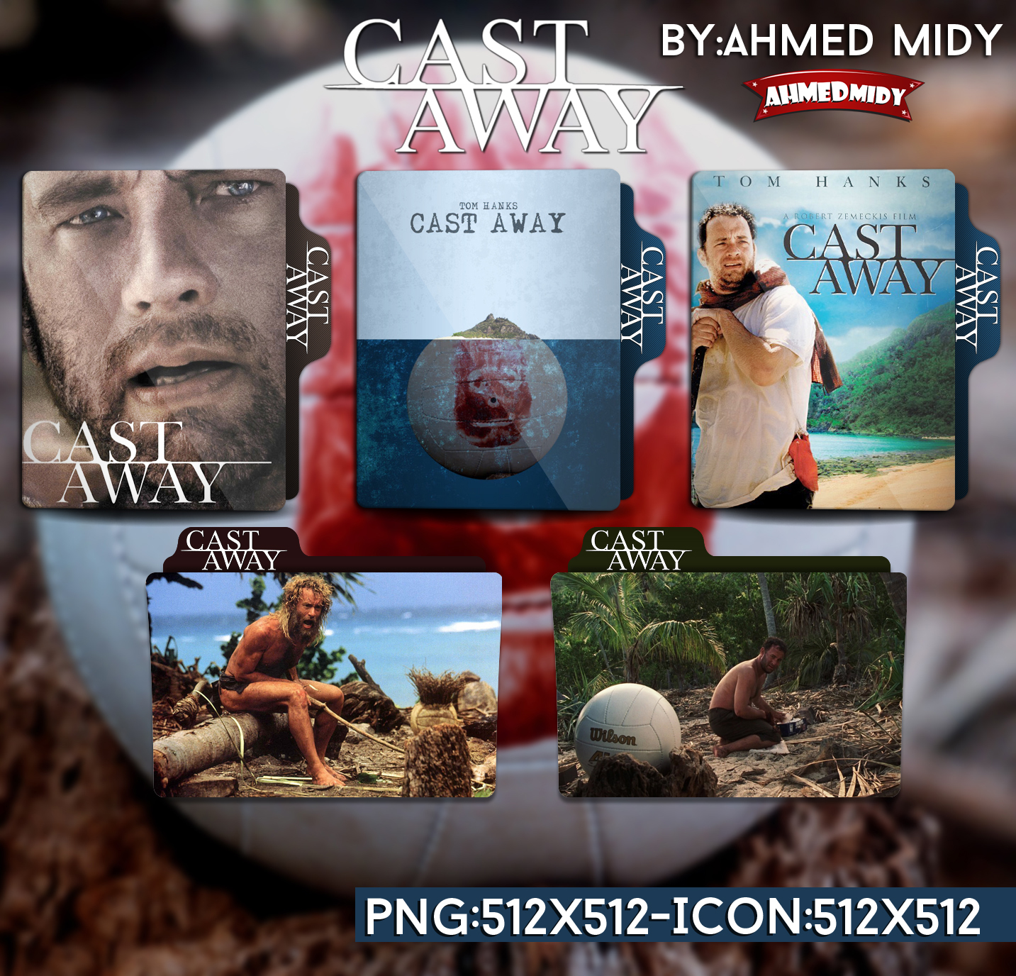 Cast Away Folder Icon Pack by Ahmed-Midy on DeviantArt