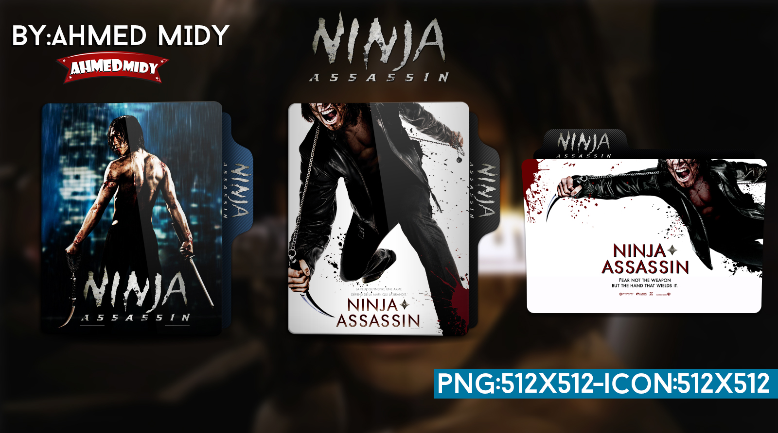 Ninja Assassin Folder Icon Pack by Ahmed-Midy on DeviantArt