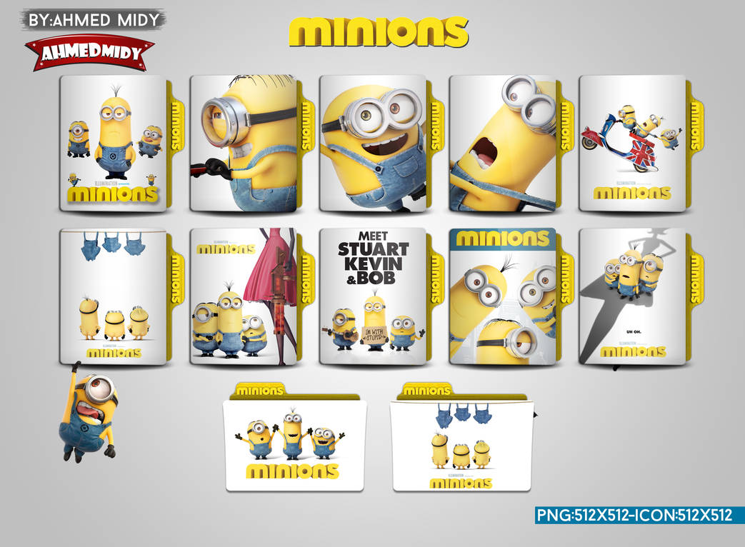 Minions Folder Icon Pack by Ahmed-Midy on DeviantArt