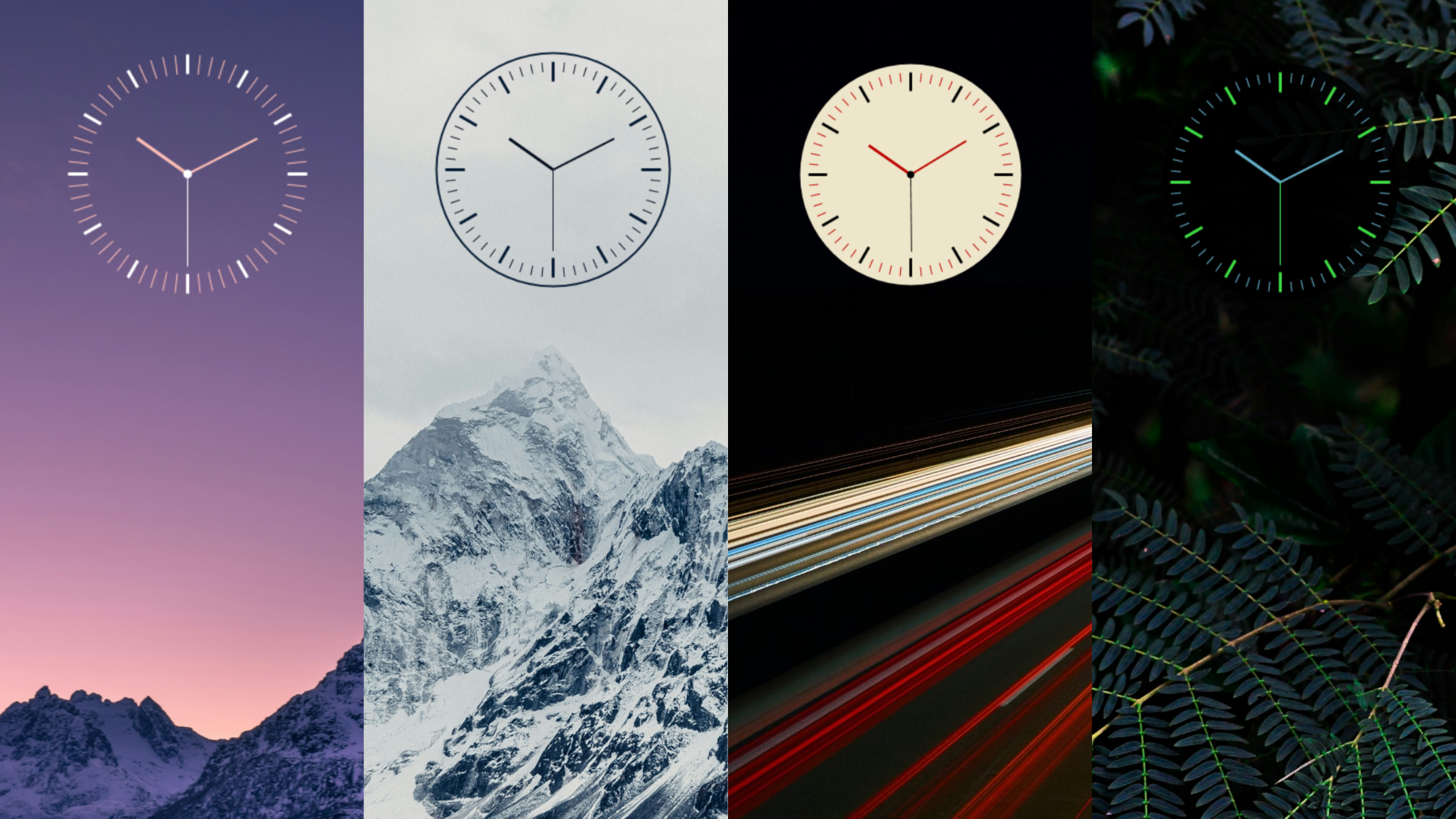 Customizable Analog Clock by LunarEclipseCode on DeviantArt