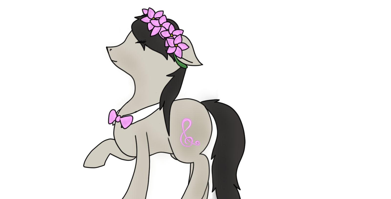 Mlp Octavia flower crown by Glasscatzz on DeviantArt