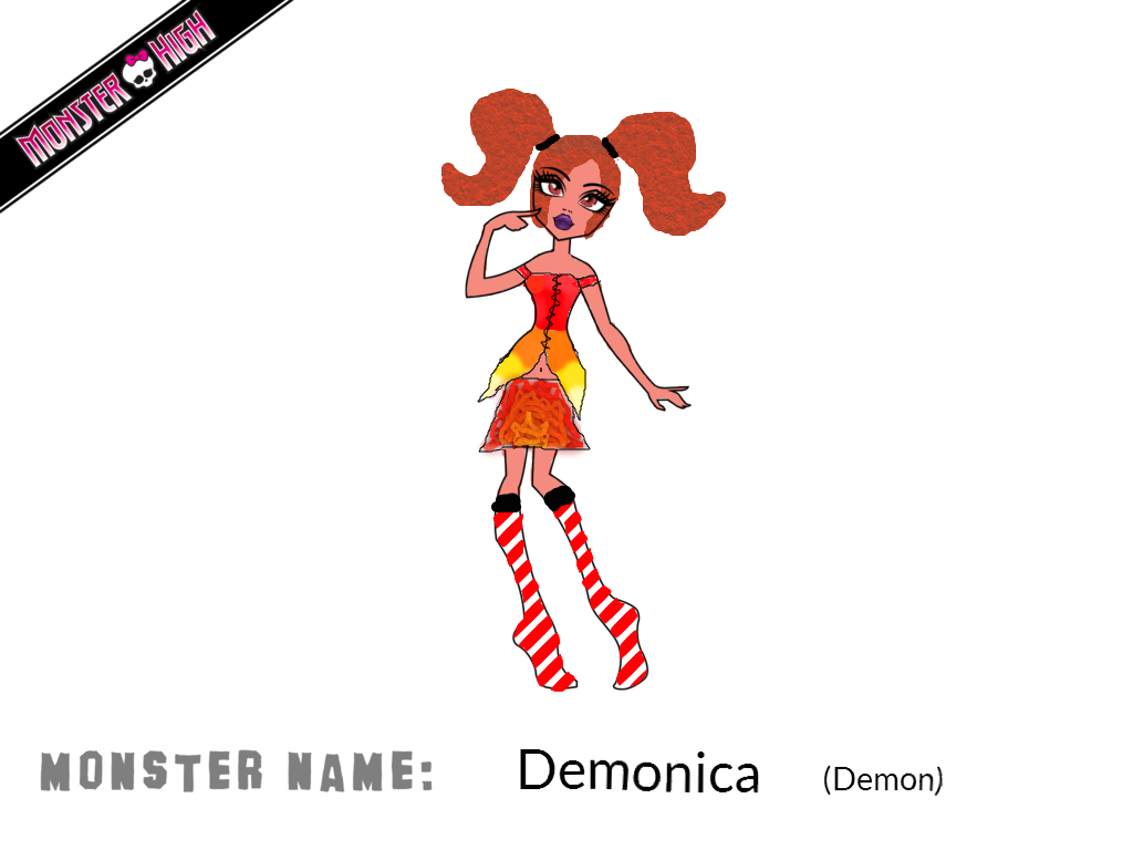 Demonica The Demon for Monster High Contest by SaekoGami on DeviantArt