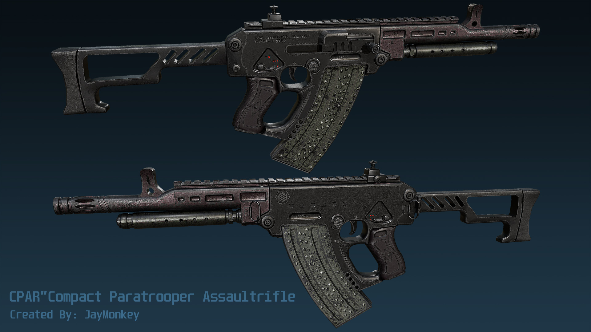 CPAR Free SciFi 3D Weapon Download[Sample Version] by JayM0nkey on ...