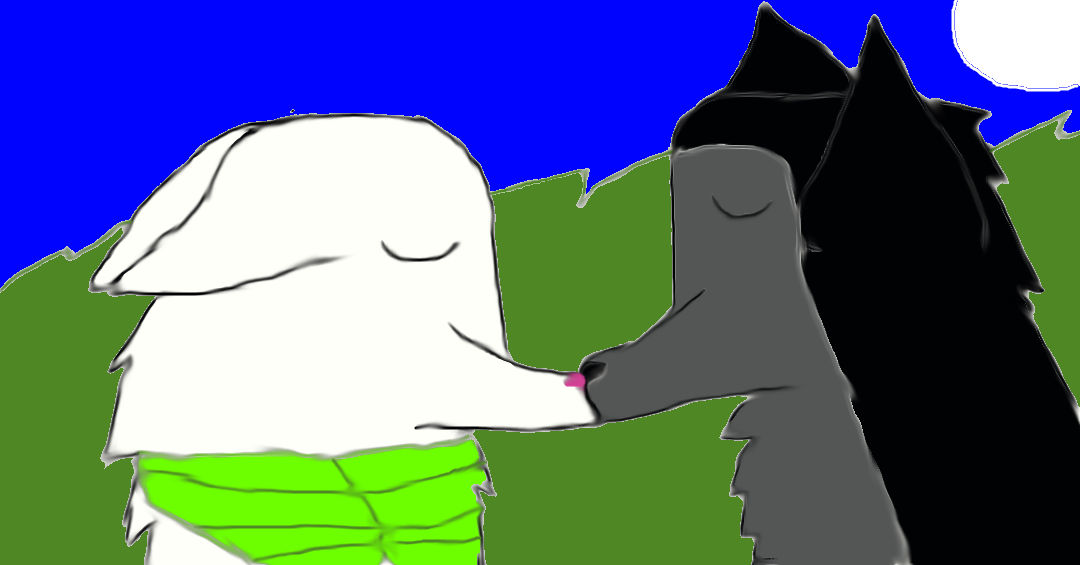 hinto and Huata Feral Pride making out by JacobDaWolff on DeviantArt