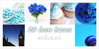20 icons bases blue - by xmedicine on DeviantArt