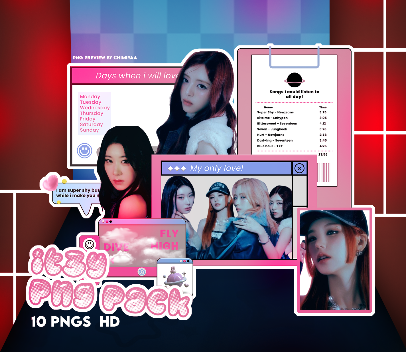 ITZY MR. VAMPIRE PNG PACK by lillychanel on DeviantArt