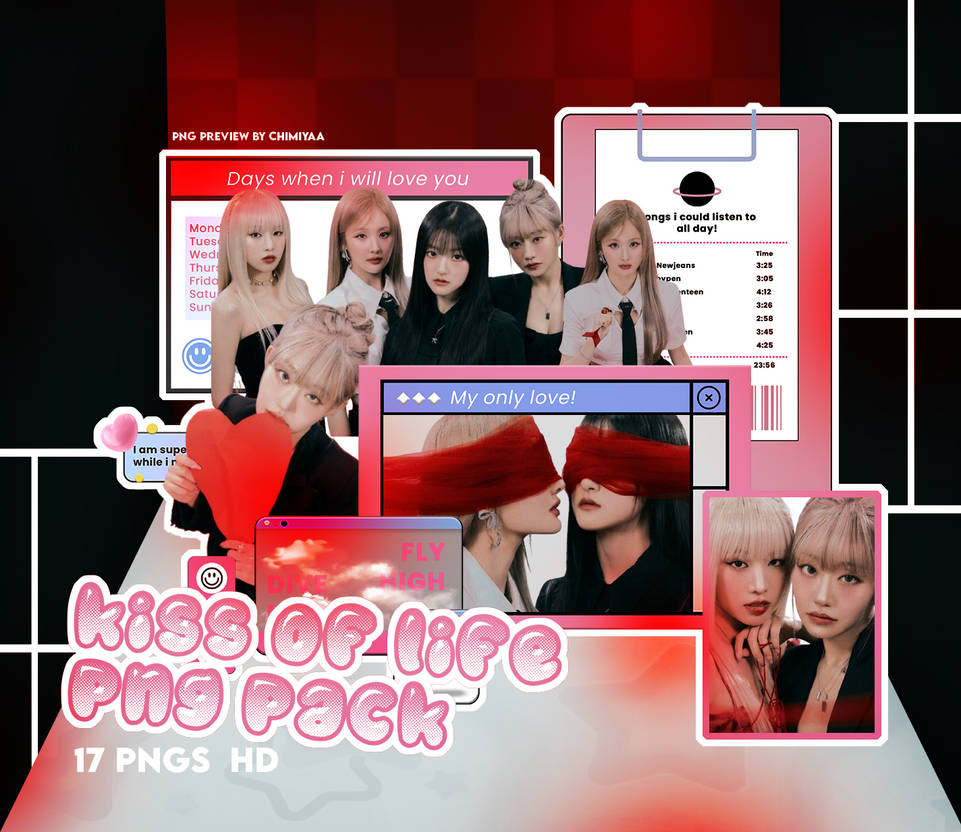 Kiss Of Life Midas Touch Png Pack by lillychanel on DeviantArt