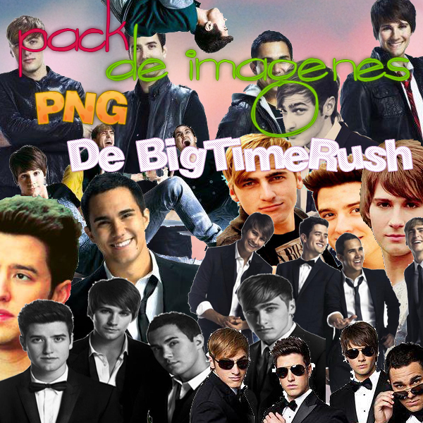 Pack PNG Big Time Rush by MariloliBTR on DeviantArt