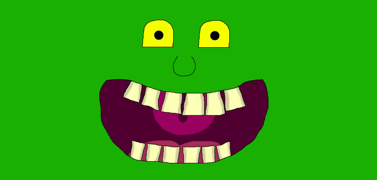 Slimer Face by CrossingTheExtremes on DeviantArt