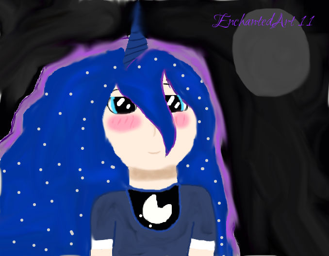 Princess Luna! by EnchantedArt11 on DeviantArt