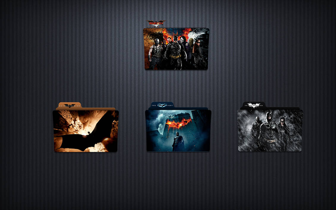 The Dark Knight Folder Icon Pack by sherlocklogy on DeviantArt