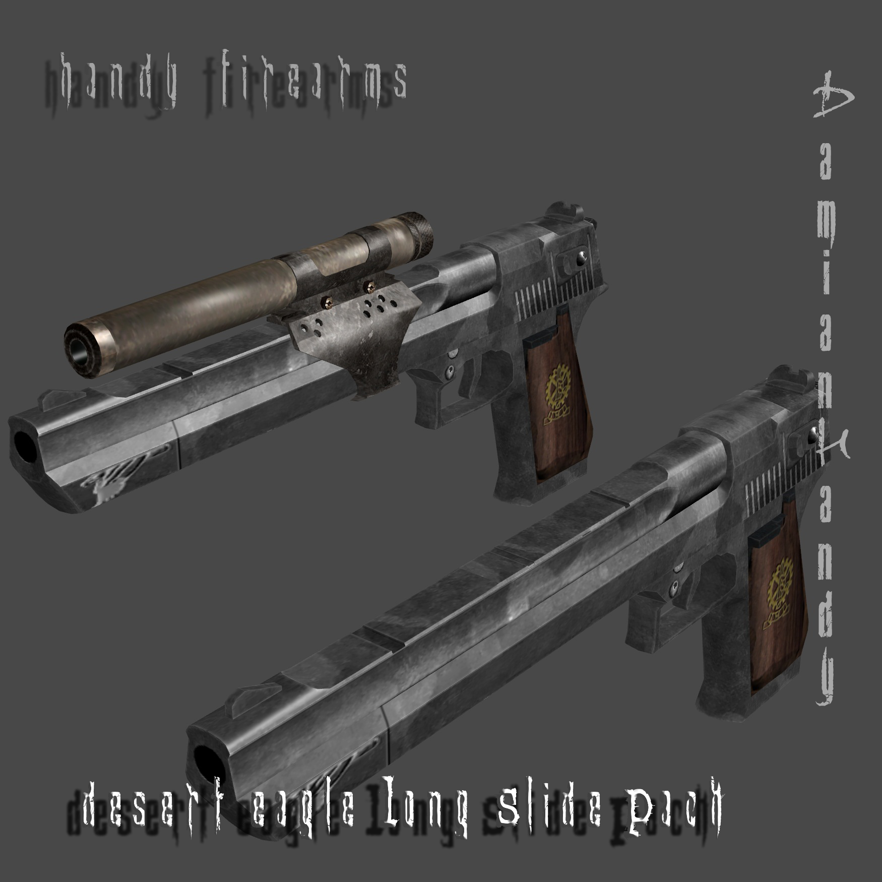Desert Eagle Longslide Pack by DamianHandy on DeviantArt