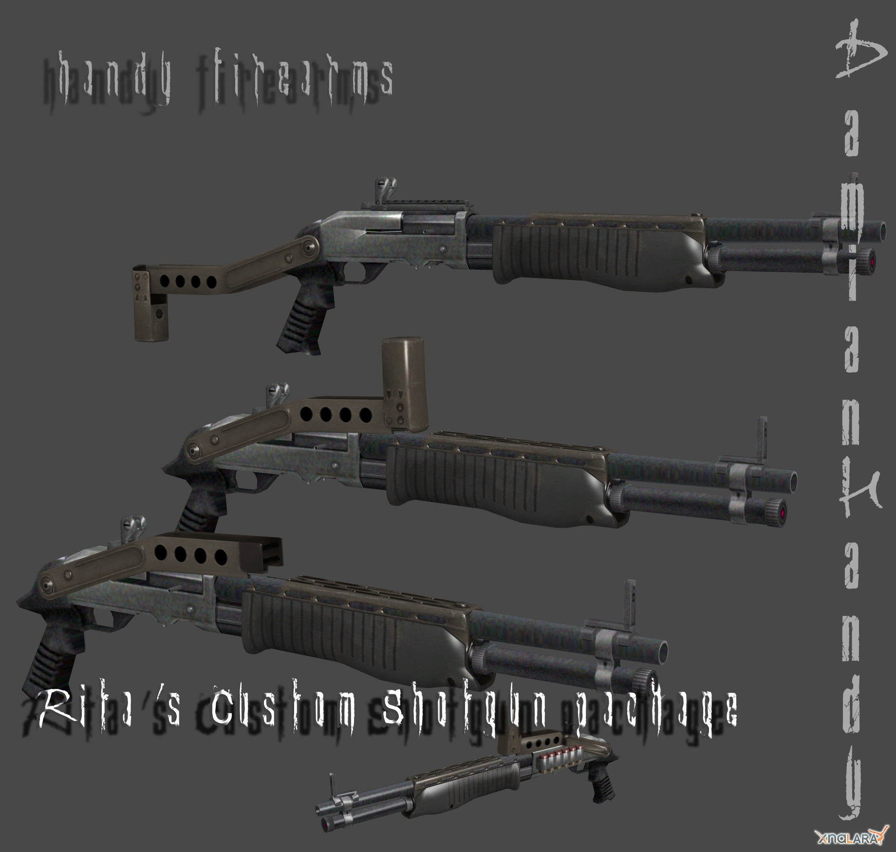 Rita's Custom Shotgun by DamianHandy on DeviantArt