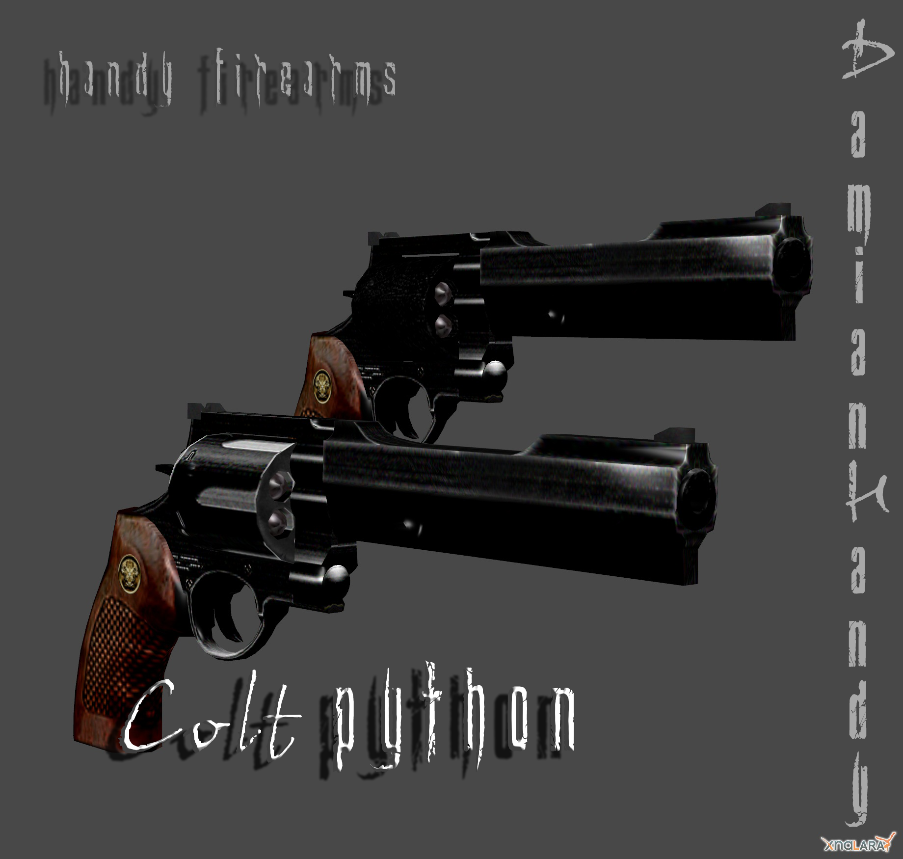 Colt Python 'First Attempt' by DamianHandy on DeviantArt