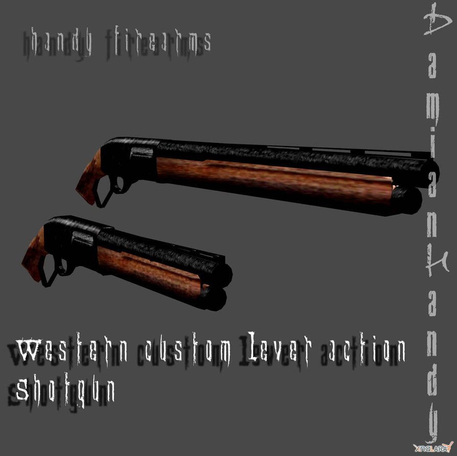 Western Custom Shotgun by DamianHandy on DeviantArt