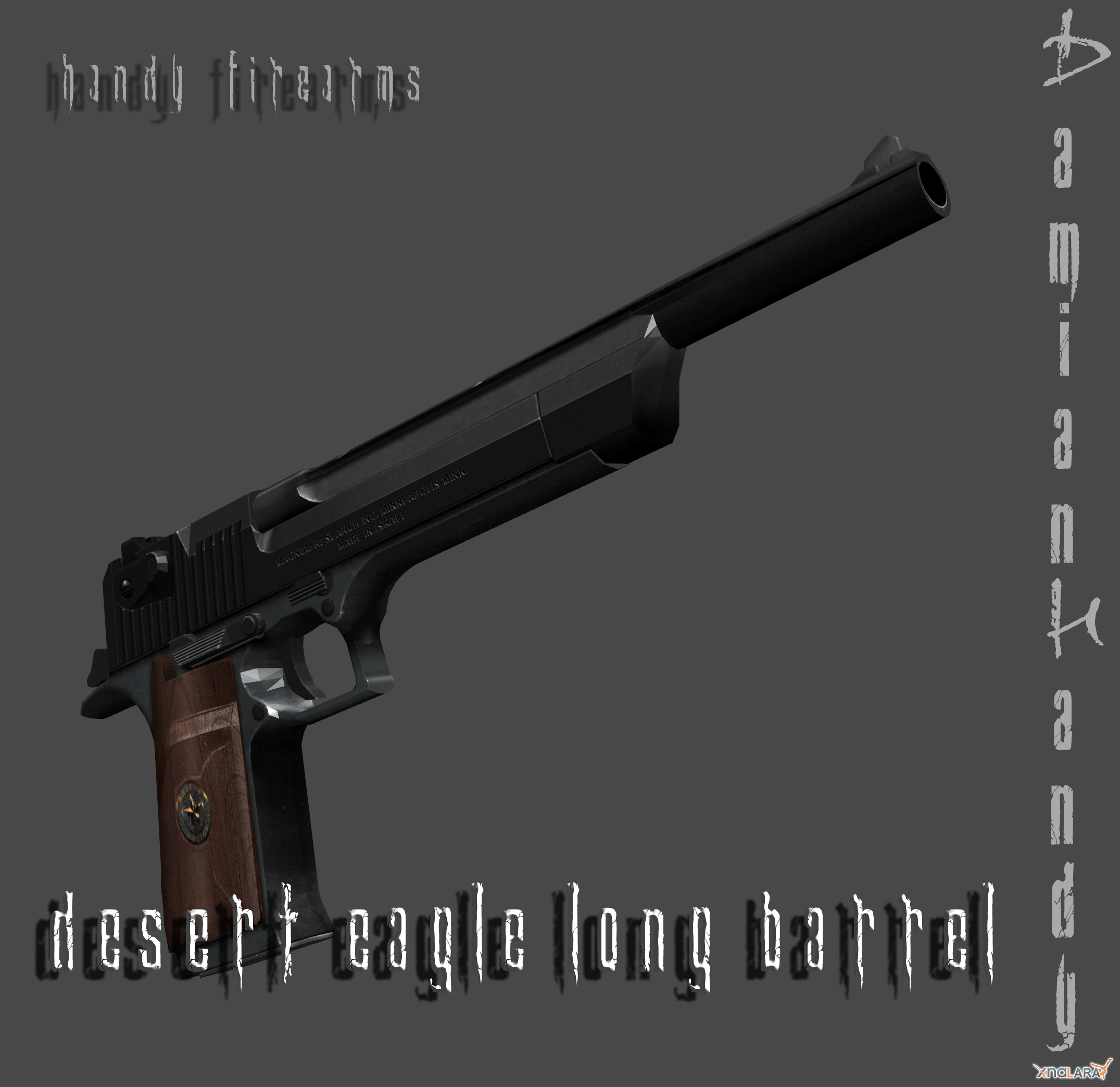 Desert Eagle Long Barrel by DamianHandy on DeviantArt