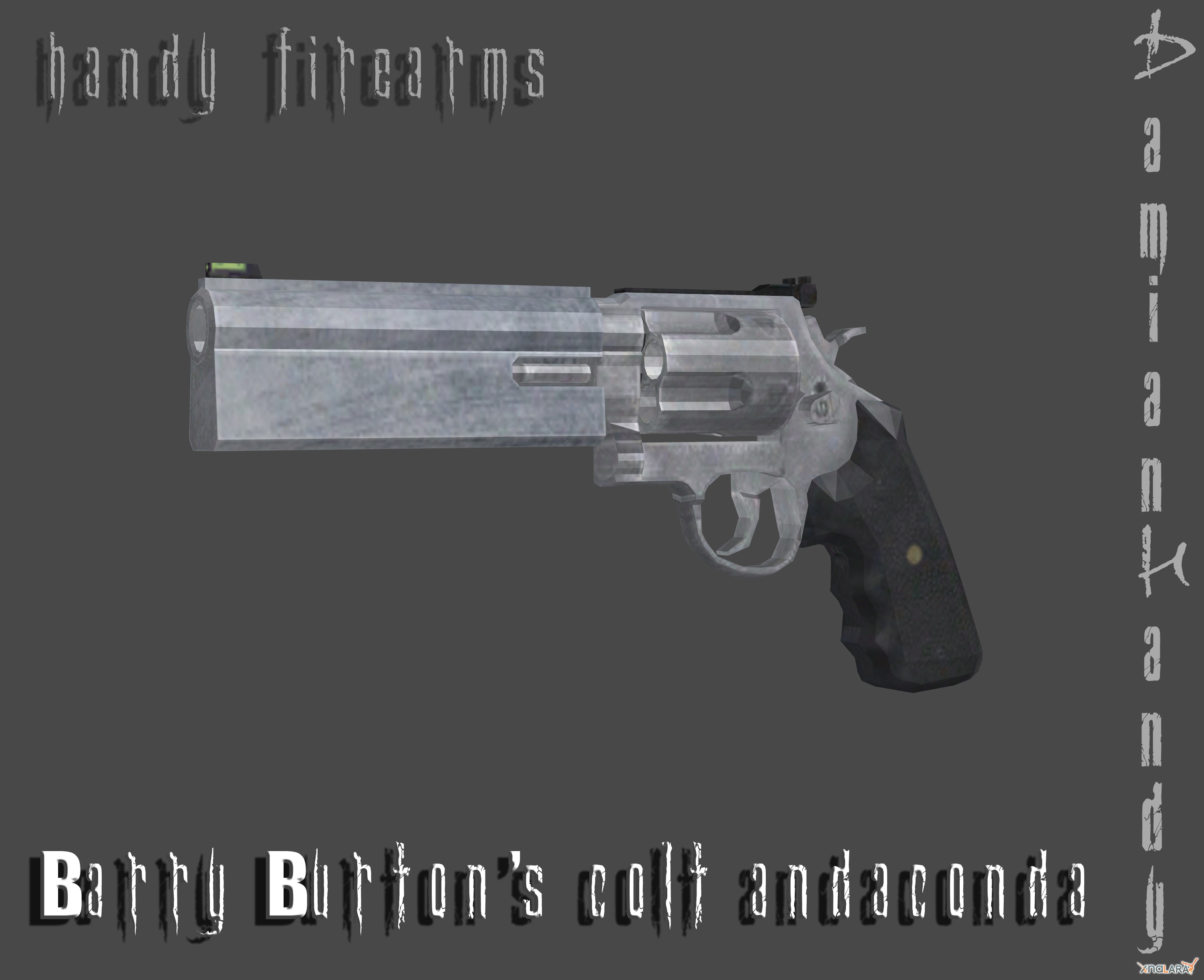 Barry Burton's Colt Andaconda by DamianHandy on DeviantArt