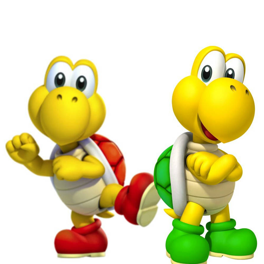 Double shells (double Koopa Troopa TF/MC) by Draco-Firestorm on DeviantArt