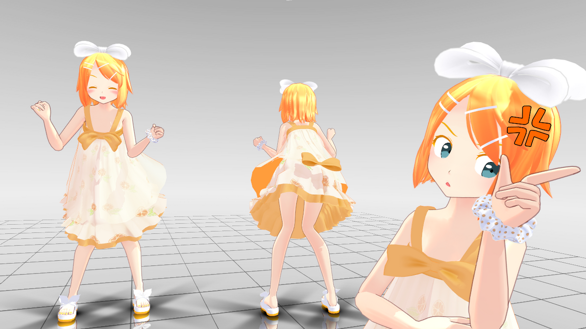 Cham Orange Summer Rin Download by ShannaHeart on DeviantArt